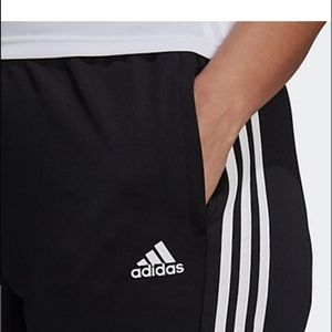 adidas | Pants & Jumpsuits | Adidas Aeroready Plus Sized Pants Tapered ...